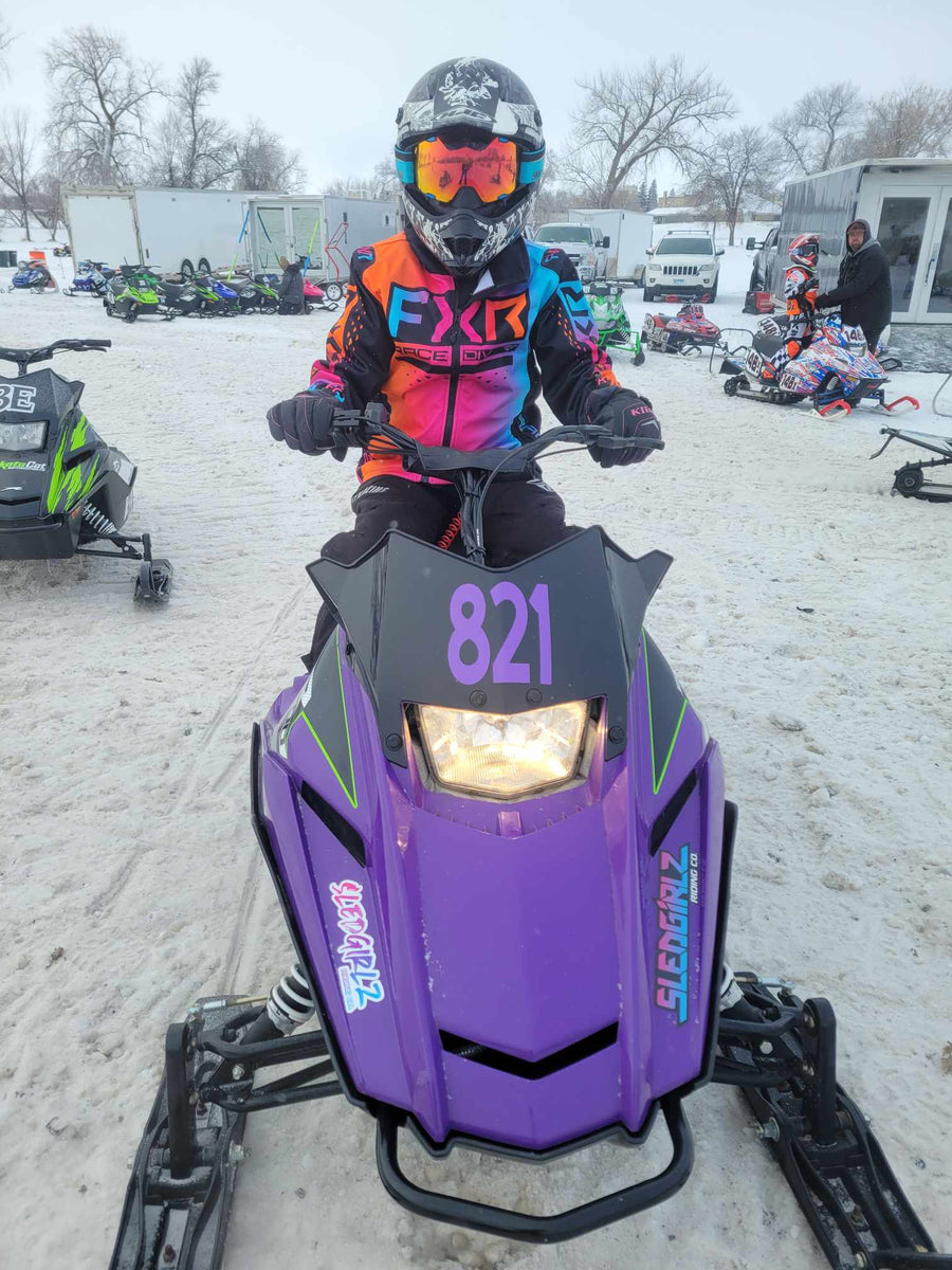 Candy Font Sticker – Sled Girlz Riding Co.